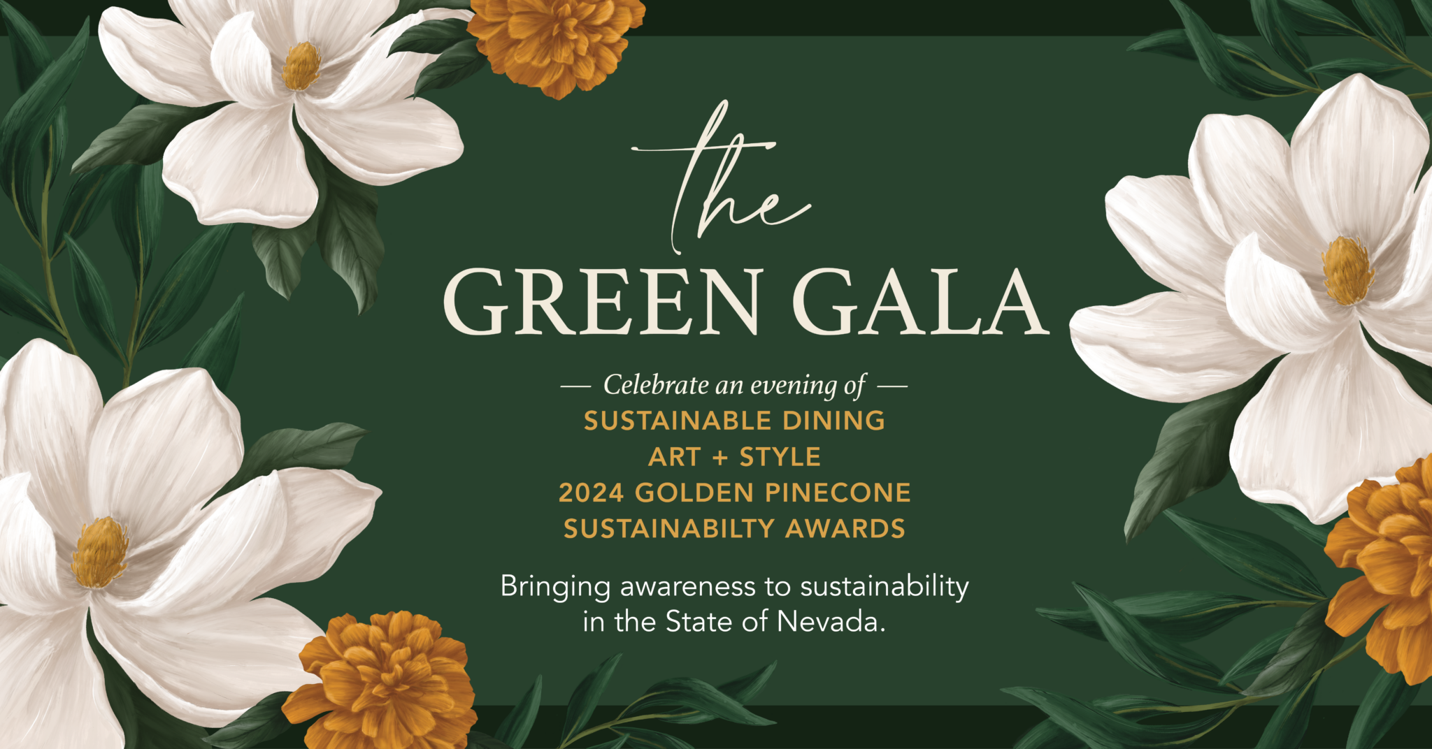 Green Gala and Golden Pinecone Sustainability Awards 2024 - Nevada ...